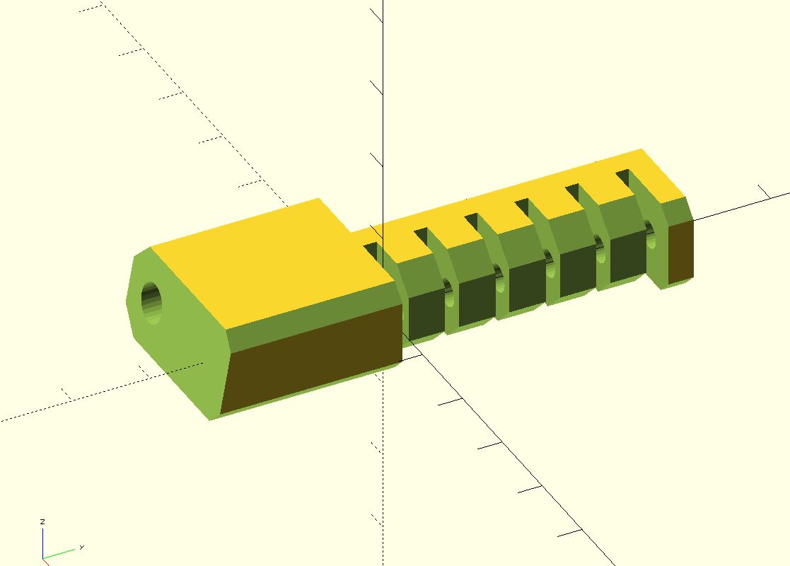 MMU2S buffer space hook - 10° angled, screwable by Ondřej Stříteský ...