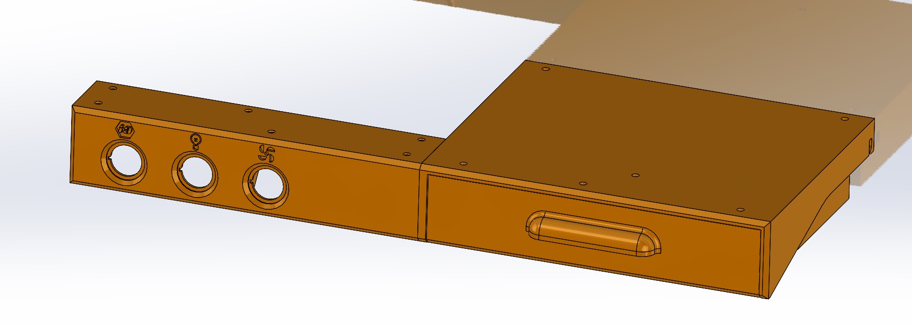 Lack Front Switch Panel with Drawer by Thooorpe | Download free STL ...