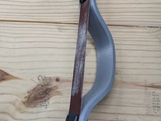 1" Sanding Belt Bow by B-Squared | Download free STL model | Printables.com
