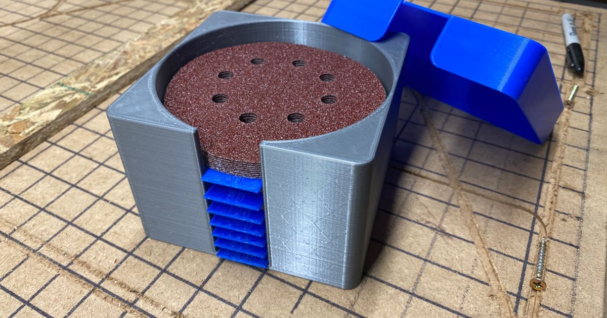 The Missing P40 divider tab - for Peter H's nice "SANDING DISK STORAGE ...