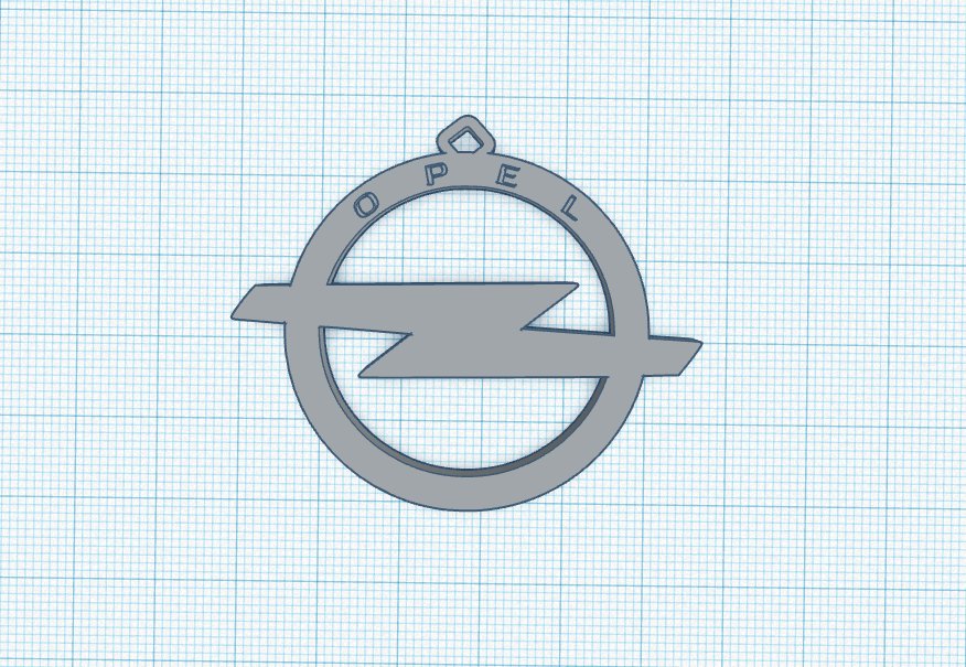 Opel keychain by Kreativni Studio Sale | Download free STL model ...