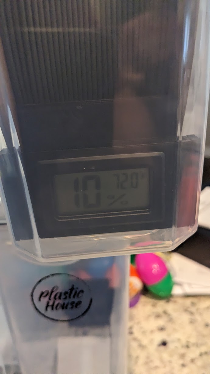 Hygrometer Holder for Cereal Box Filament Containers by Cornbread ...