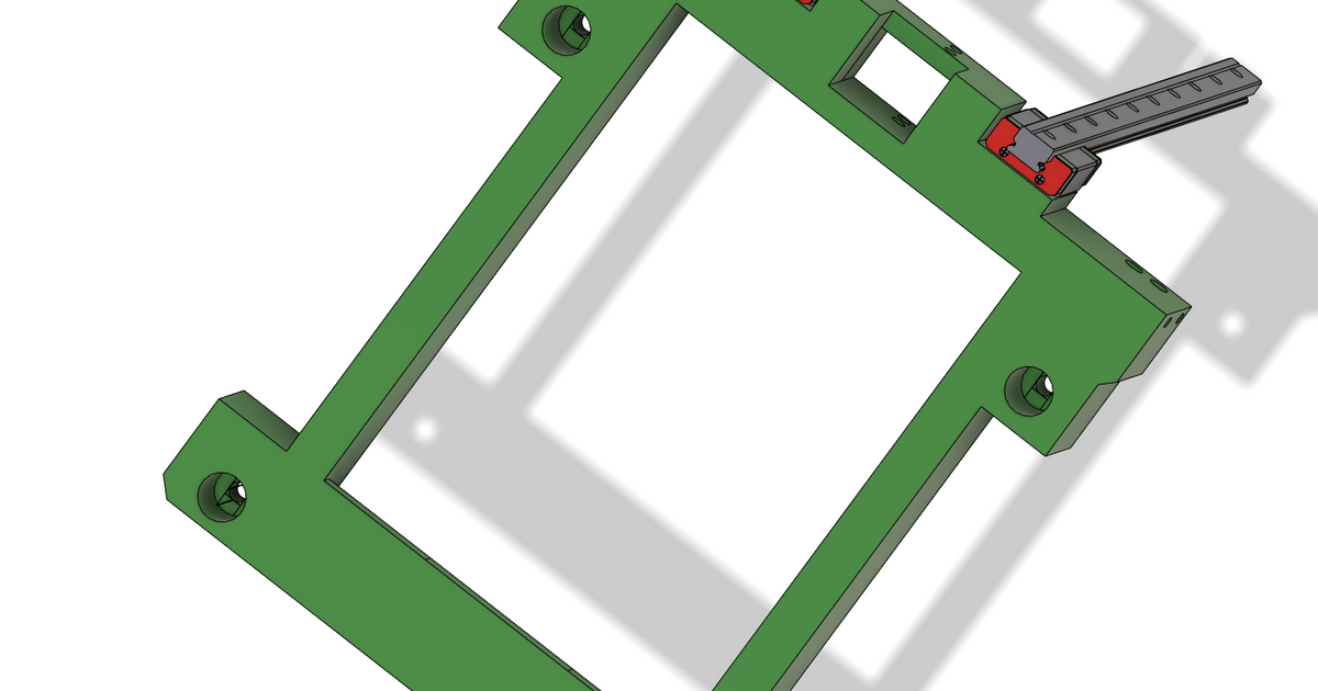 Rook Evo Kingroon 180 bed mod by Joe Duck | Download free STL model ...