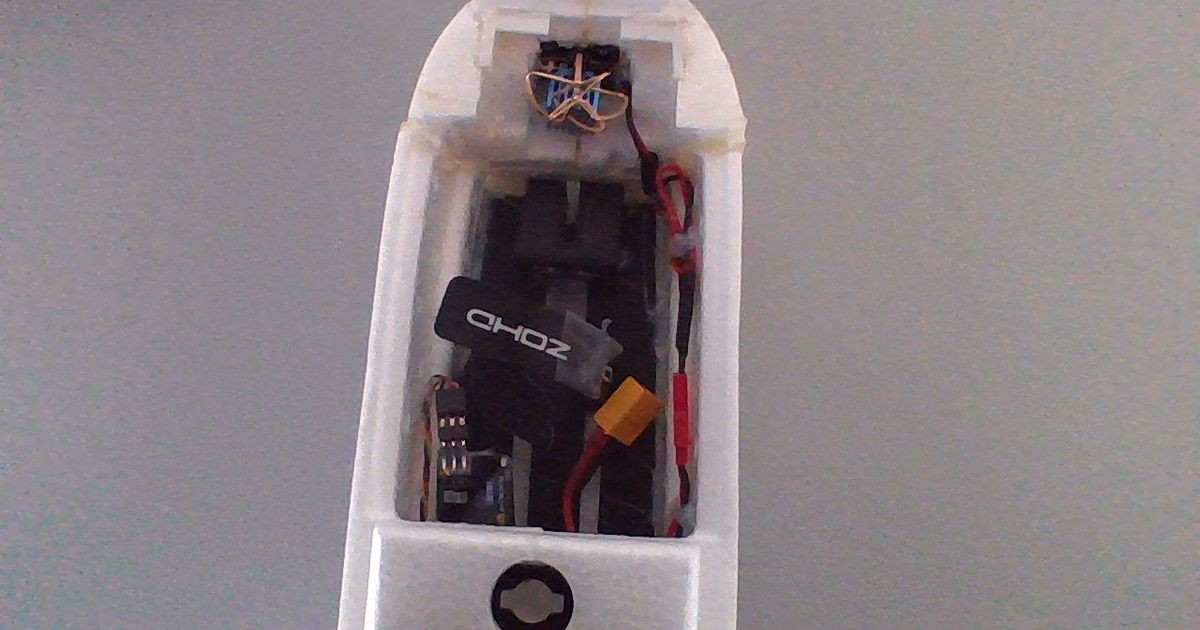 ZOHD Nano Talon Evo Base Plate - Battery Bay by RobertG888 | Download ...