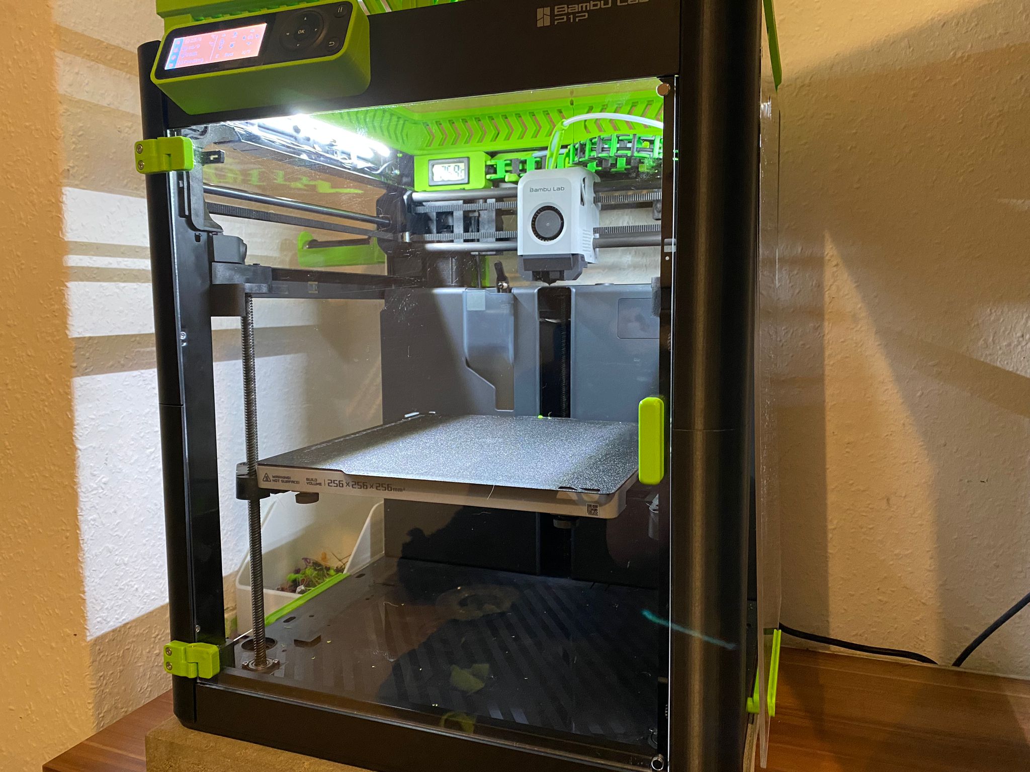 Bambu Lab P1P- Vision Encloser Side Top/Down Open mod by xXSMOGXx ...