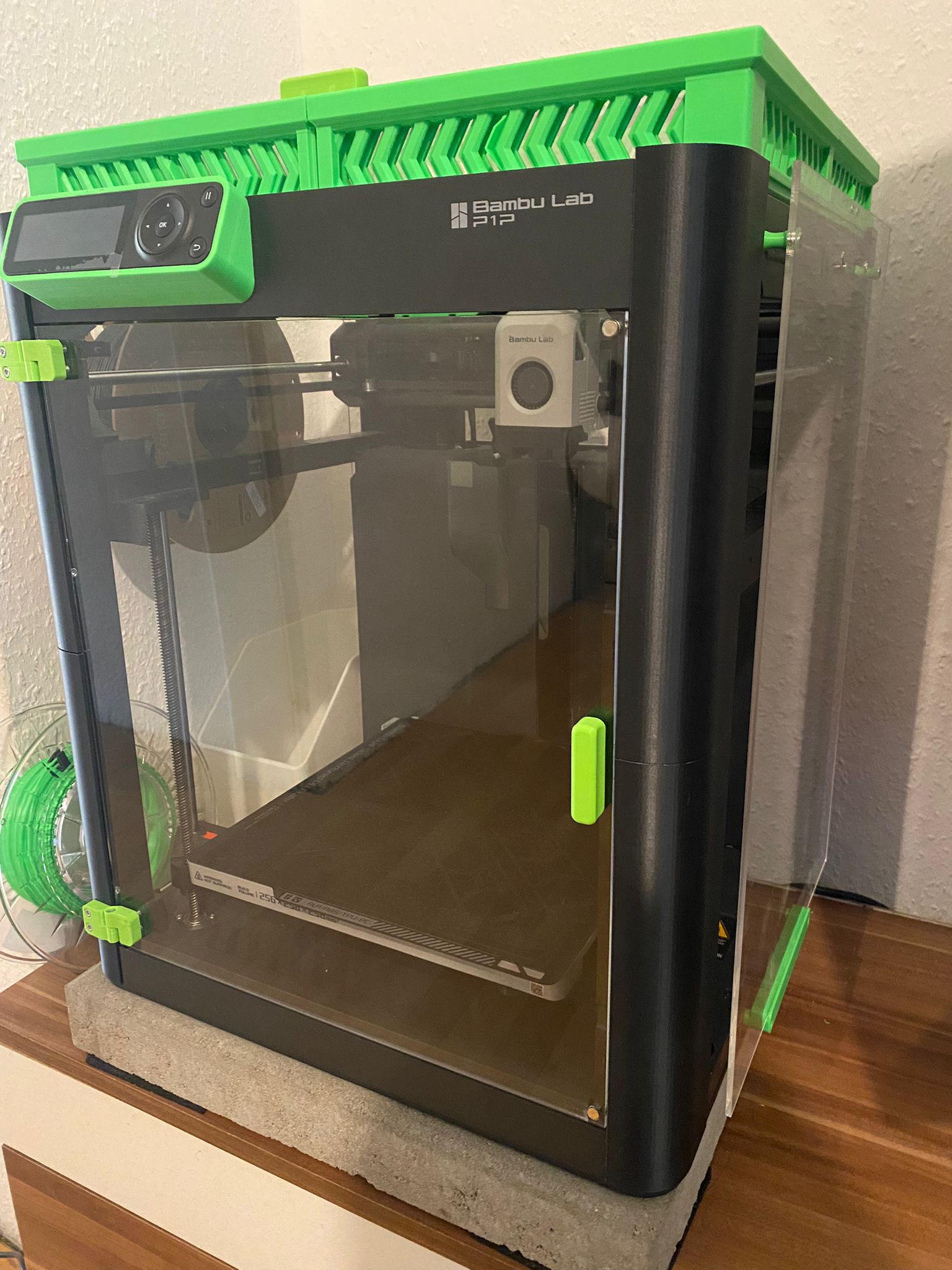 Bambu Lab P1P- Vision Encloser Side Top/Down Open mod by xXSMOGXx ...