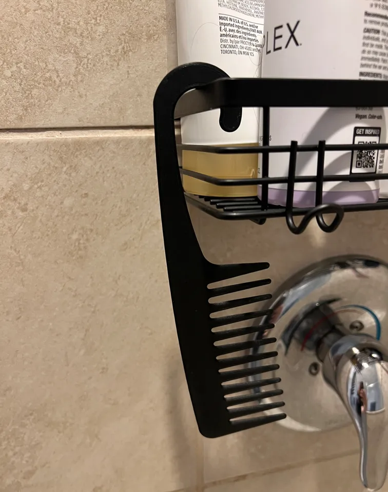 Shower Comb by Marmaduck | Download free STL model | Printables.com