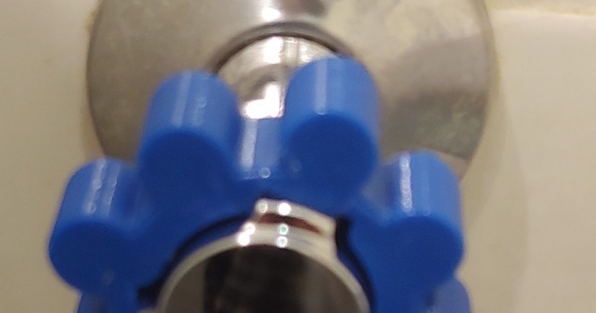 Washer Water Valve Handle by golem | Download free STL model ...