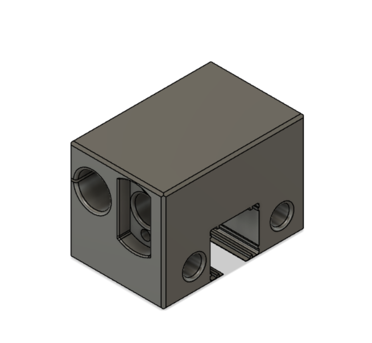 SOVOL SV06 stiffer X-axis blocks da flatpackrs | Scarica il modello STL ...