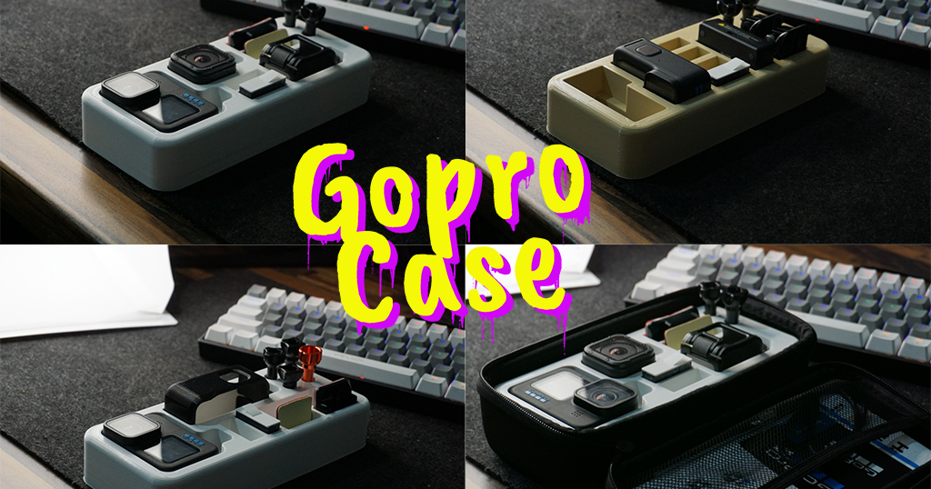 GoPro case organizer HERO 9/10/11 and 5 session by SMiF | Download free ...