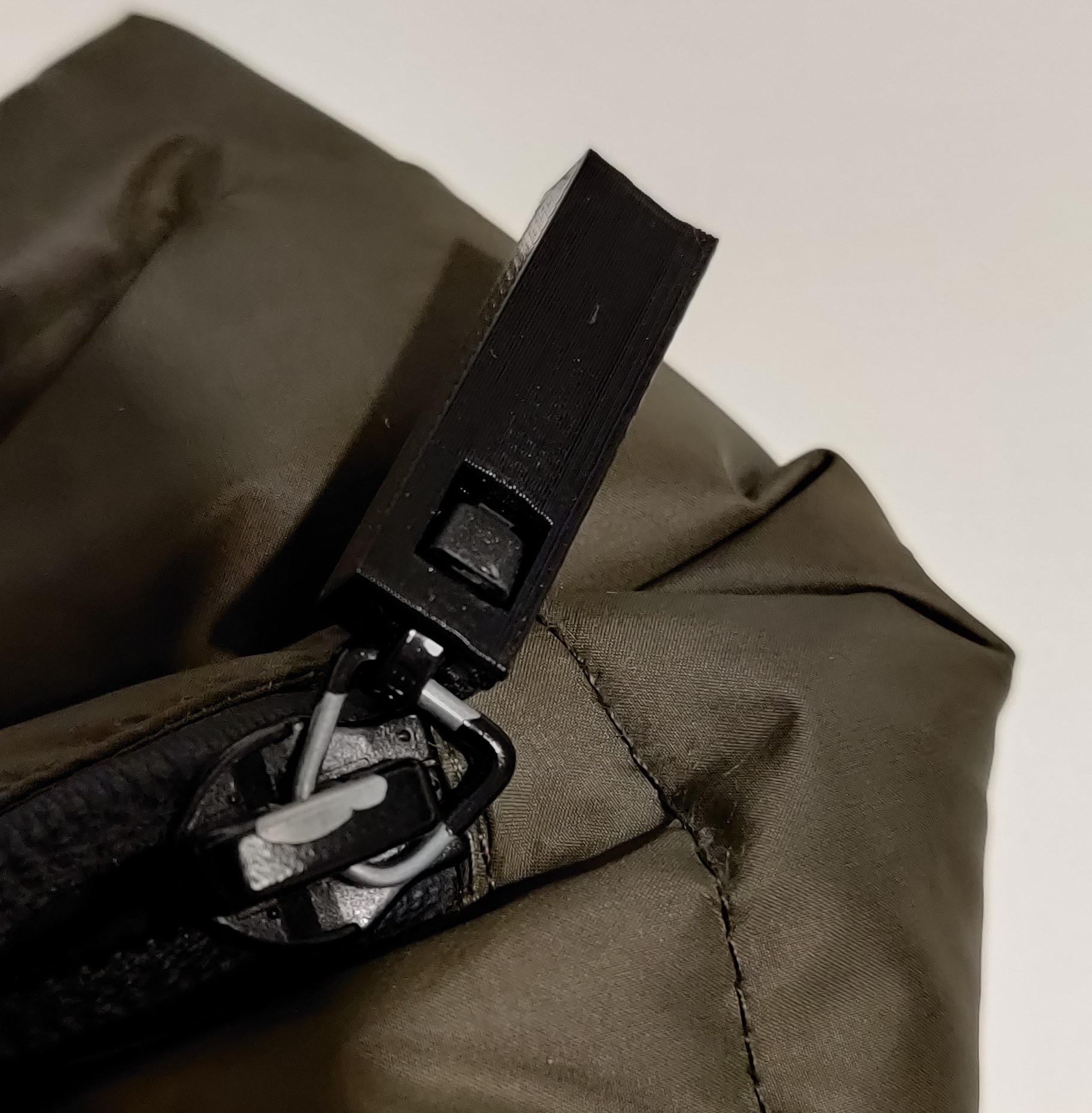 Zip Tie Zipper Pull by OBConcepts | Download free STL model ...