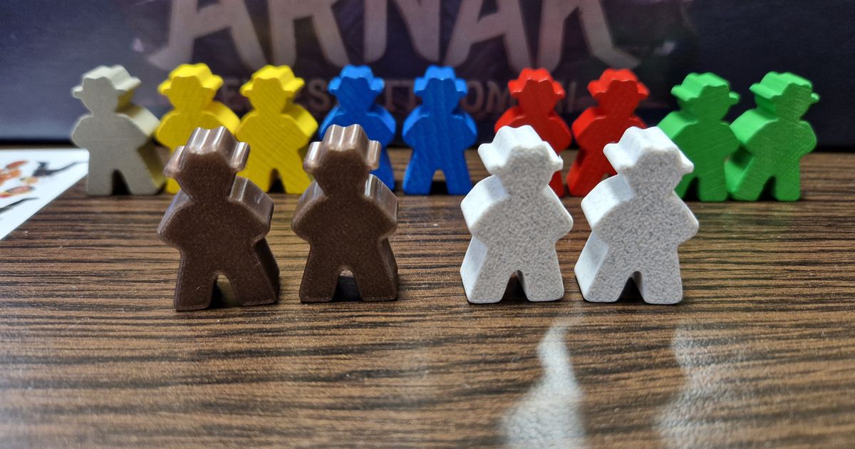 Archaeologist Meeple for Lost Ruins of Arnak by varjujan | Download ...