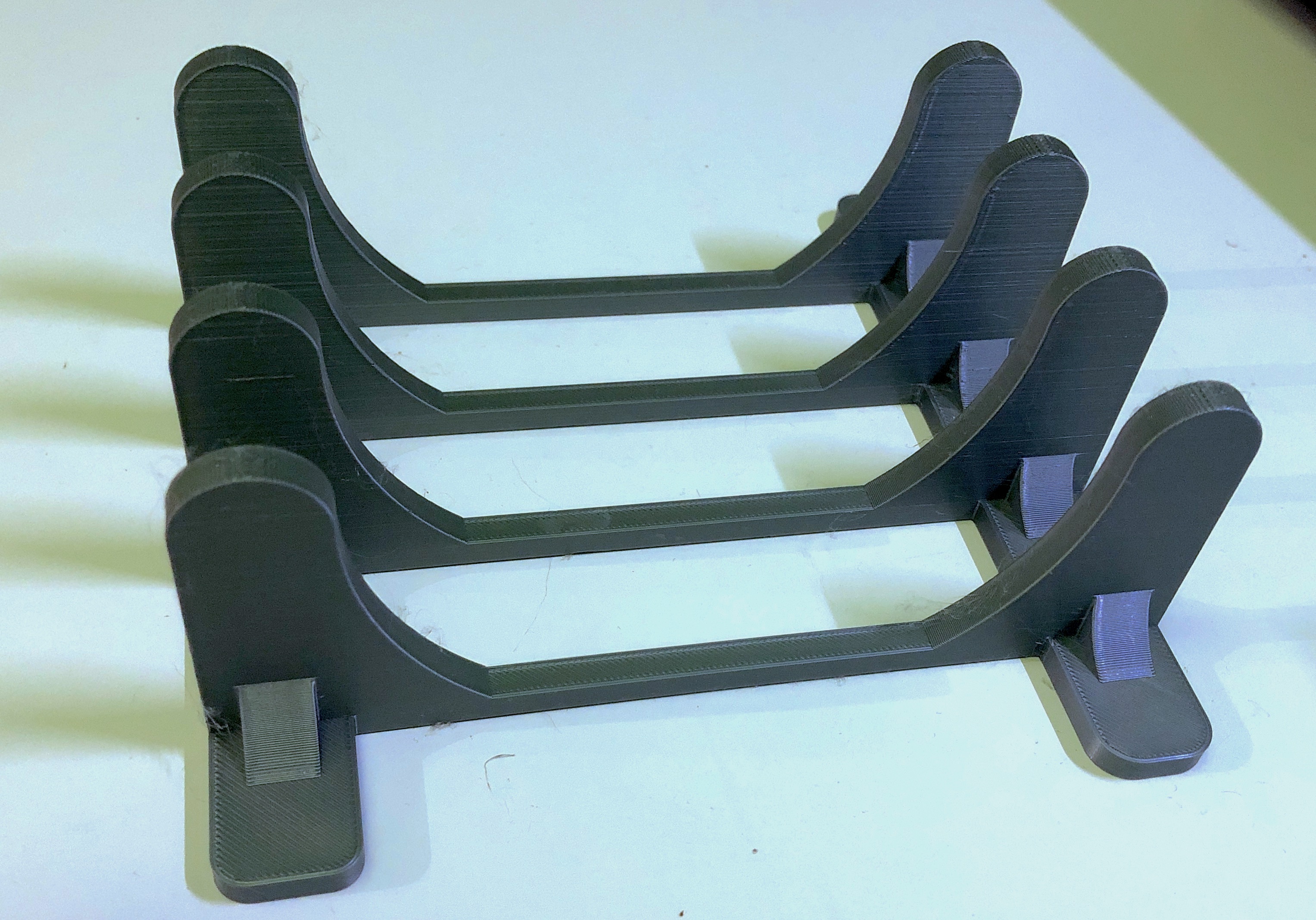 Laptop vertical stands by Geegs | Download free STL model | Printables.com