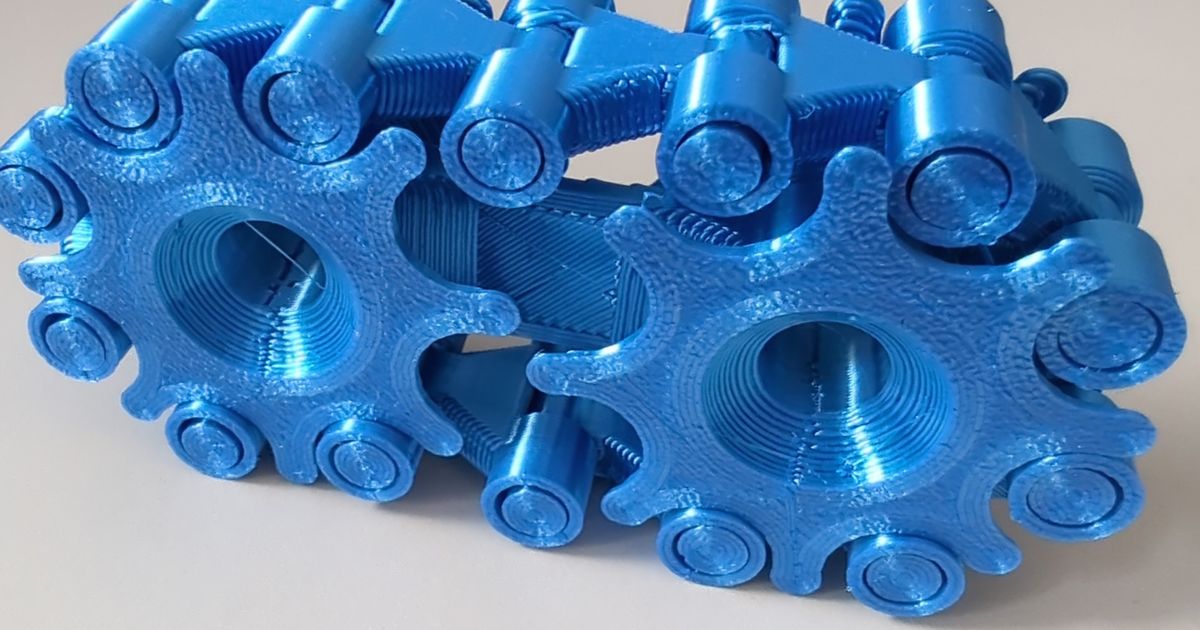 Print in place tank tracks (under construction) por eclyptox ...