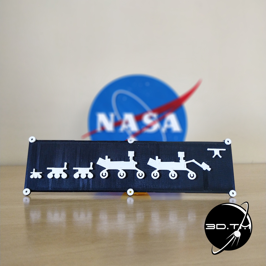 NASA Rover Family Plate by 3d.tm | Download free STL model | Printables.com