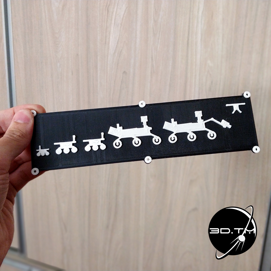 NASA Rover Family Plate by 3d.tm | Download free STL model | Printables.com