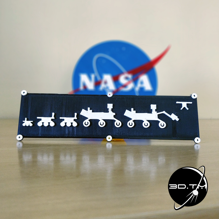 NASA Rover Family Plate by 3d.tm | Download free STL model | Printables.com
