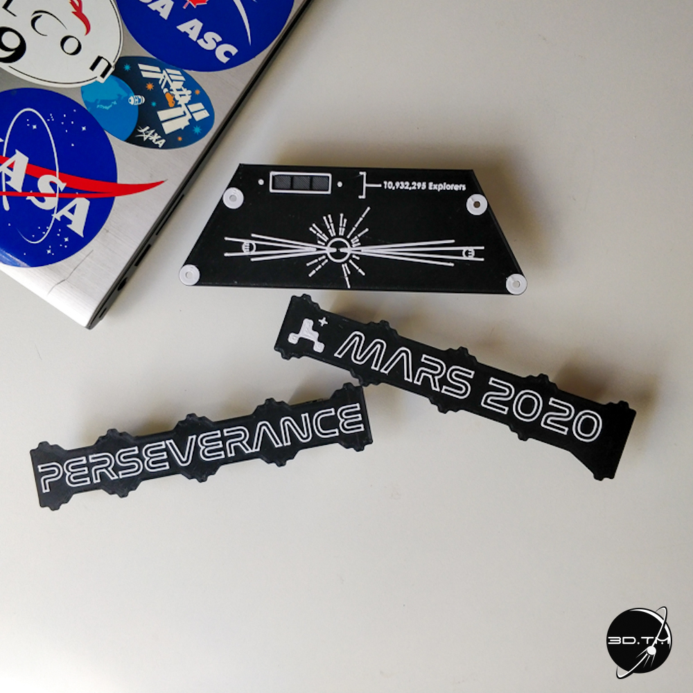 NASA Perseverance Plates by 3d.tm | Download free STL model ...