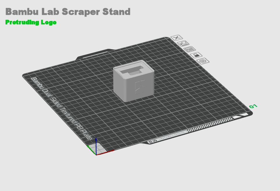 NEW Bambu Lab Scraper Stand por STORM DESIGN | Descargar modelo STL ...
