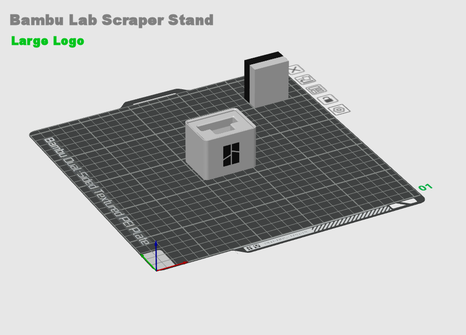 NEW Bambu Lab Scraper Stand por STORM DESIGN | Descargar modelo STL ...
