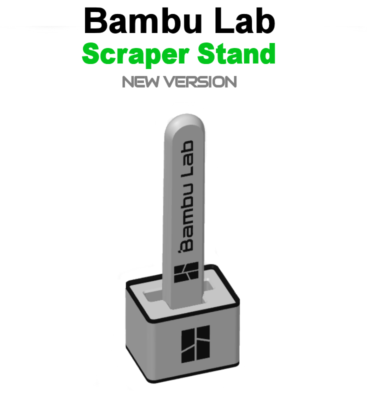 NEW Bambu Lab Scraper Stand por STORM DESIGN | Descargar modelo STL ...