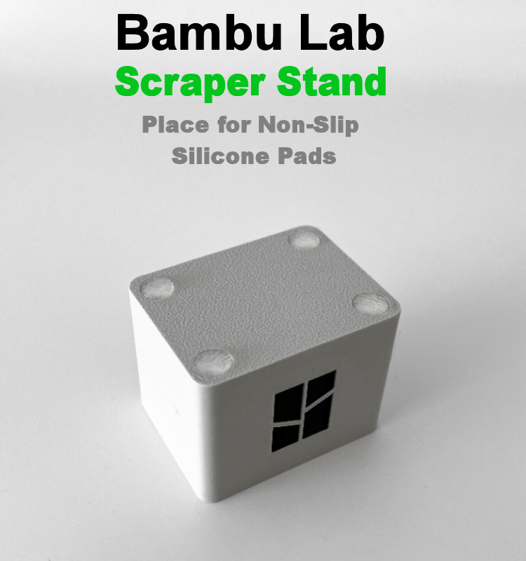 NEW Bambu Lab Scraper Stand por STORM DESIGN | Descargar modelo STL ...