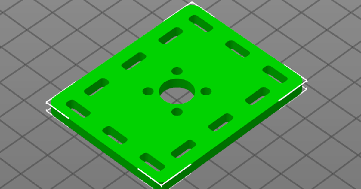 FT Goblin firewall/motor mount by Stavros | Download free STL model ...