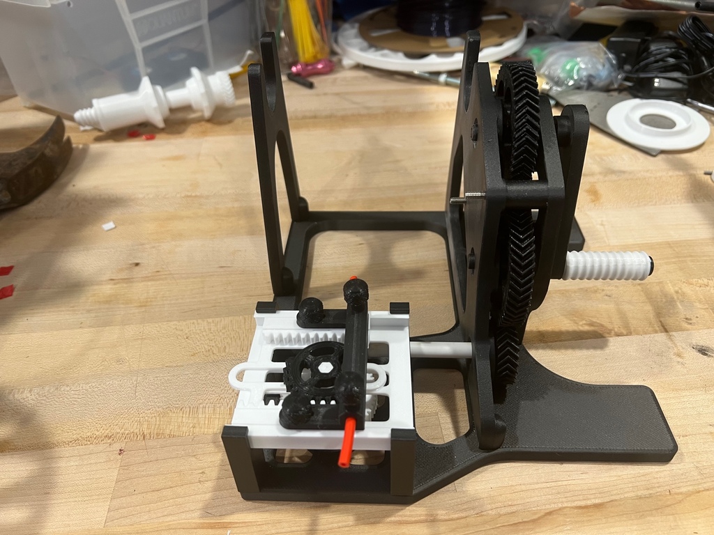 Bambu filament winder / spooler remixed by Chris | Download free STL ...