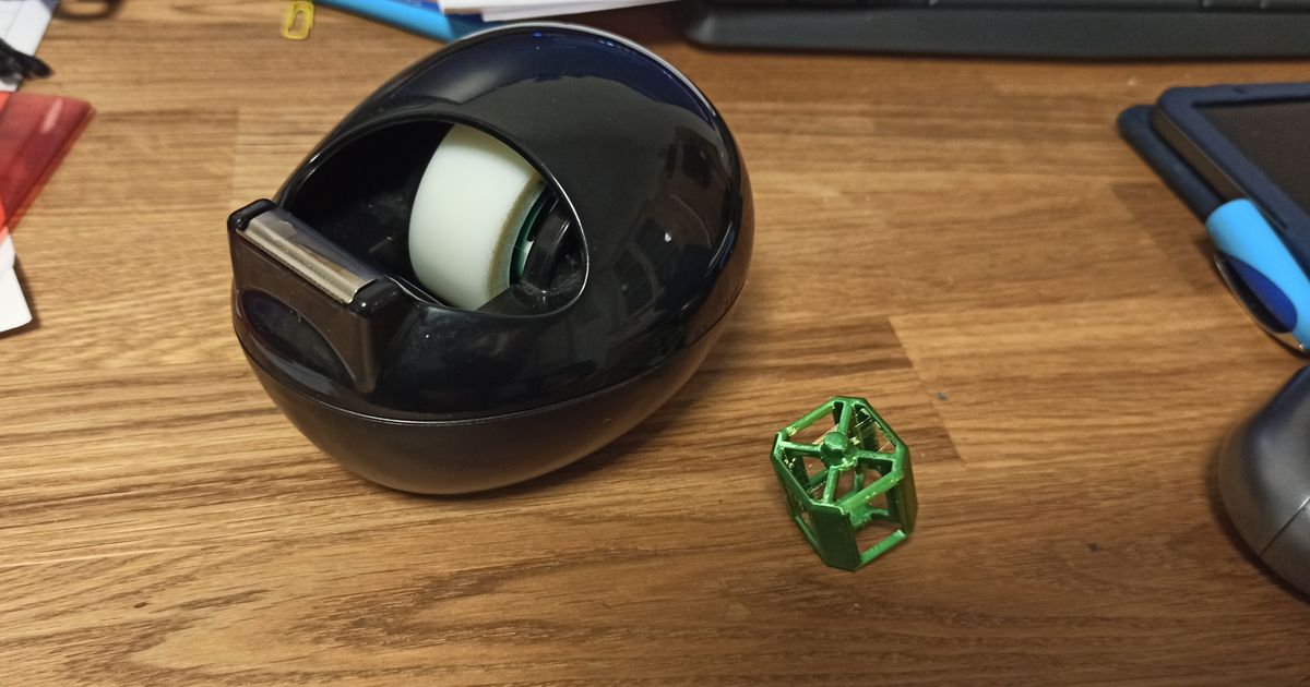 TESA/Scotch sticky tape dispenser central roll by Steinamyte | Download ...