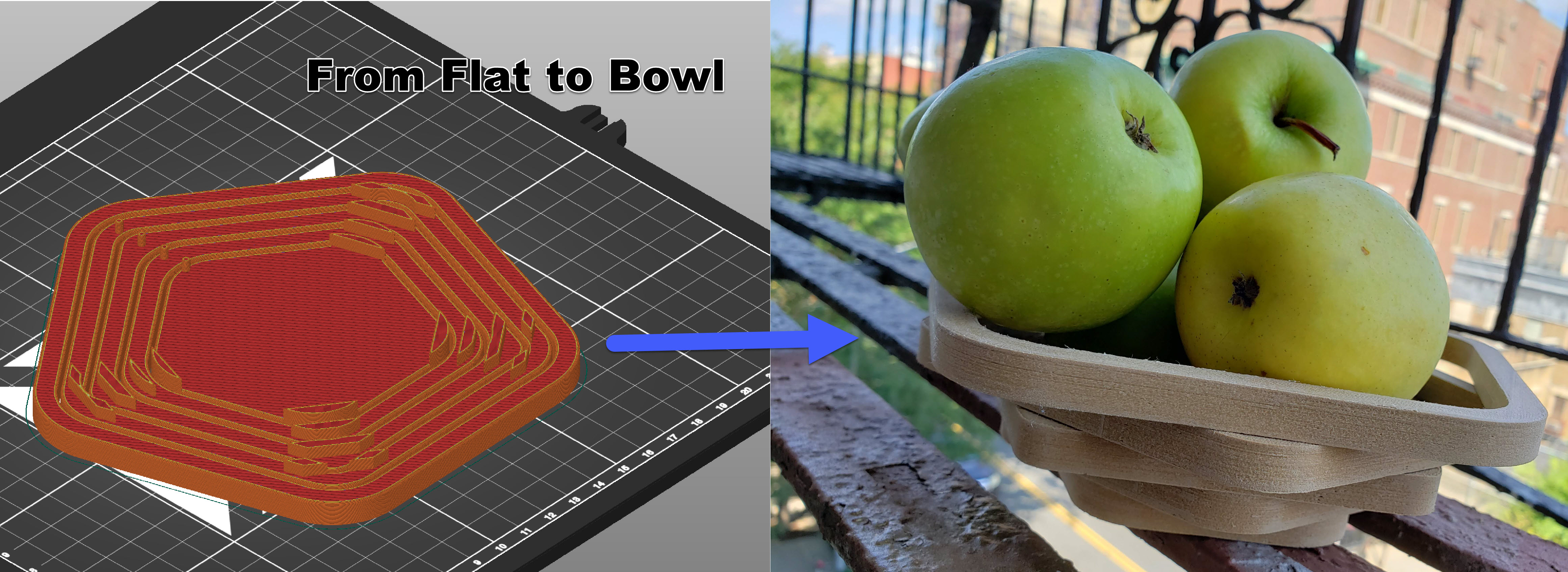 Flat Pack Bowl by Dsk001 | Download free STL model | Printables.com