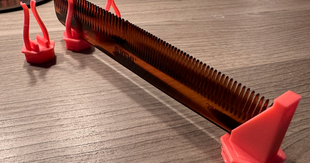 HSW Comb Clip and Foot by gniticxe | Download free STL model ...