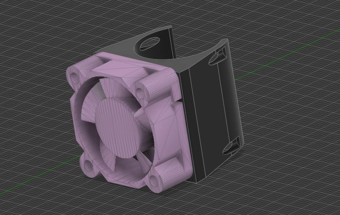 30mm fan shroud for kingroon kp5m/L by David Jesús | Download free STL ...