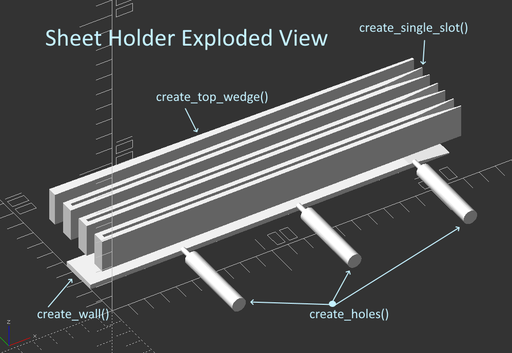 The ULTIMATE under-shelf customizable sheet holder! by IvyMike ...