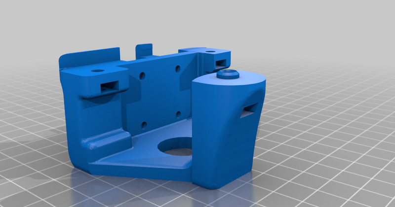 Top Linear Rail Mount by minimal3dp | Download free STL model ...