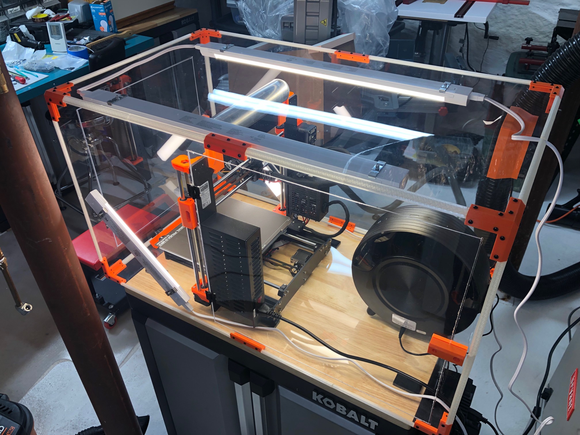 Custom 3D Printer Enclosure System by jrsone | Download free STL model ...