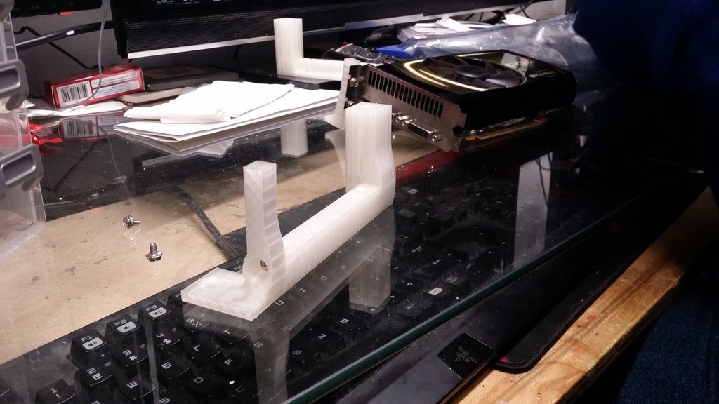 Wall Mounted Graphics Card by Natpie | Download free STL model ...