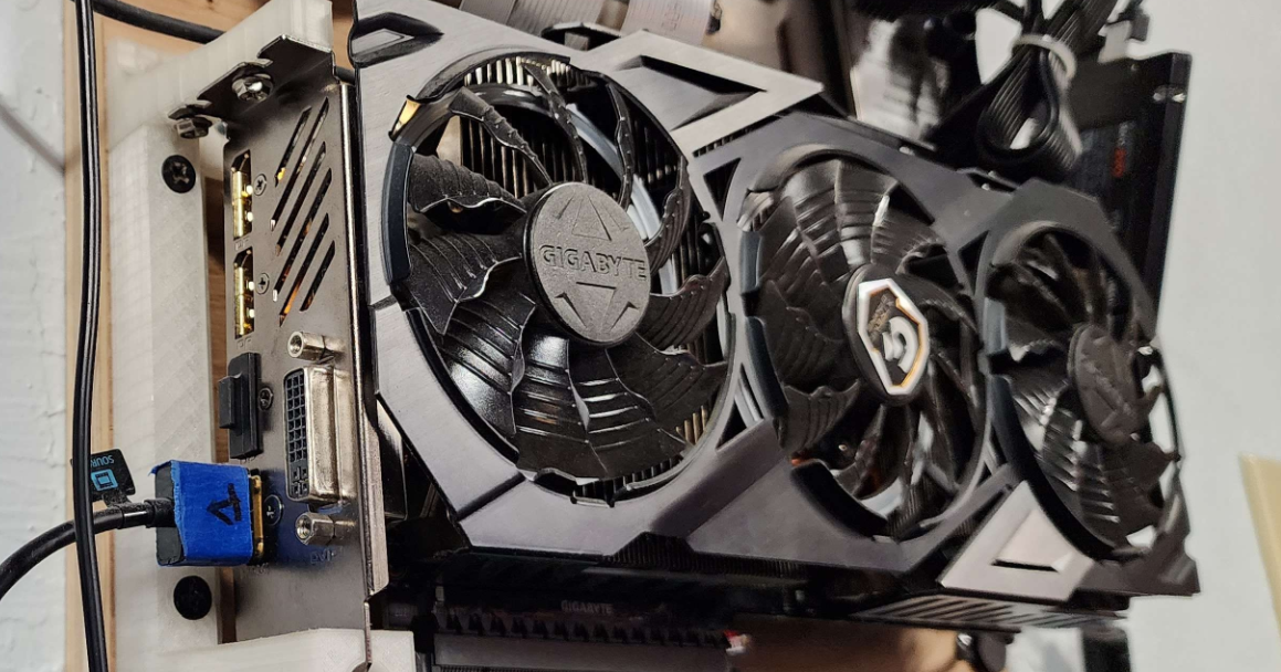 Wall Mounted Graphics Card by Natpie | Download free STL model ...