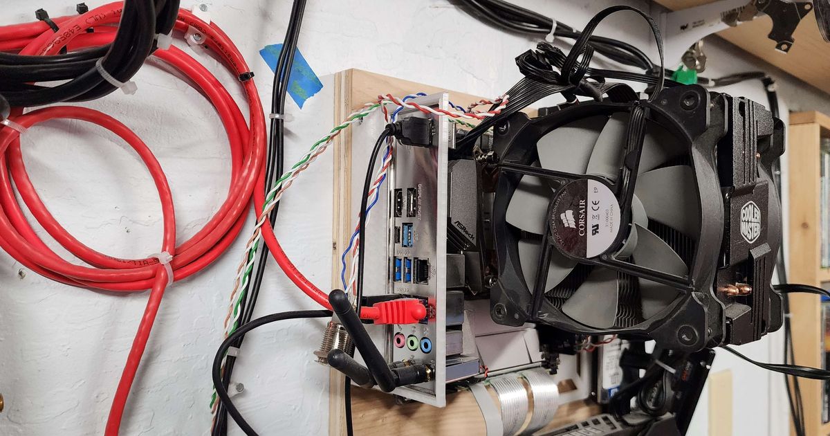 ITX Wall Mount by Natpie | Download free STL model | Printables.com