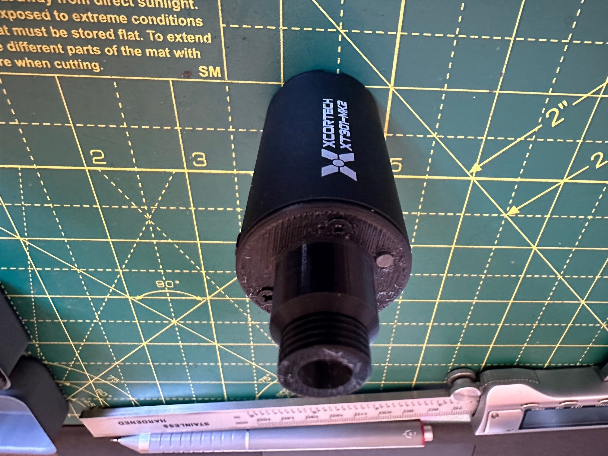 Xcortech 12mm CCW Tracer Adaptor (Raven Hi-Capa 5.1) by TinUK ...