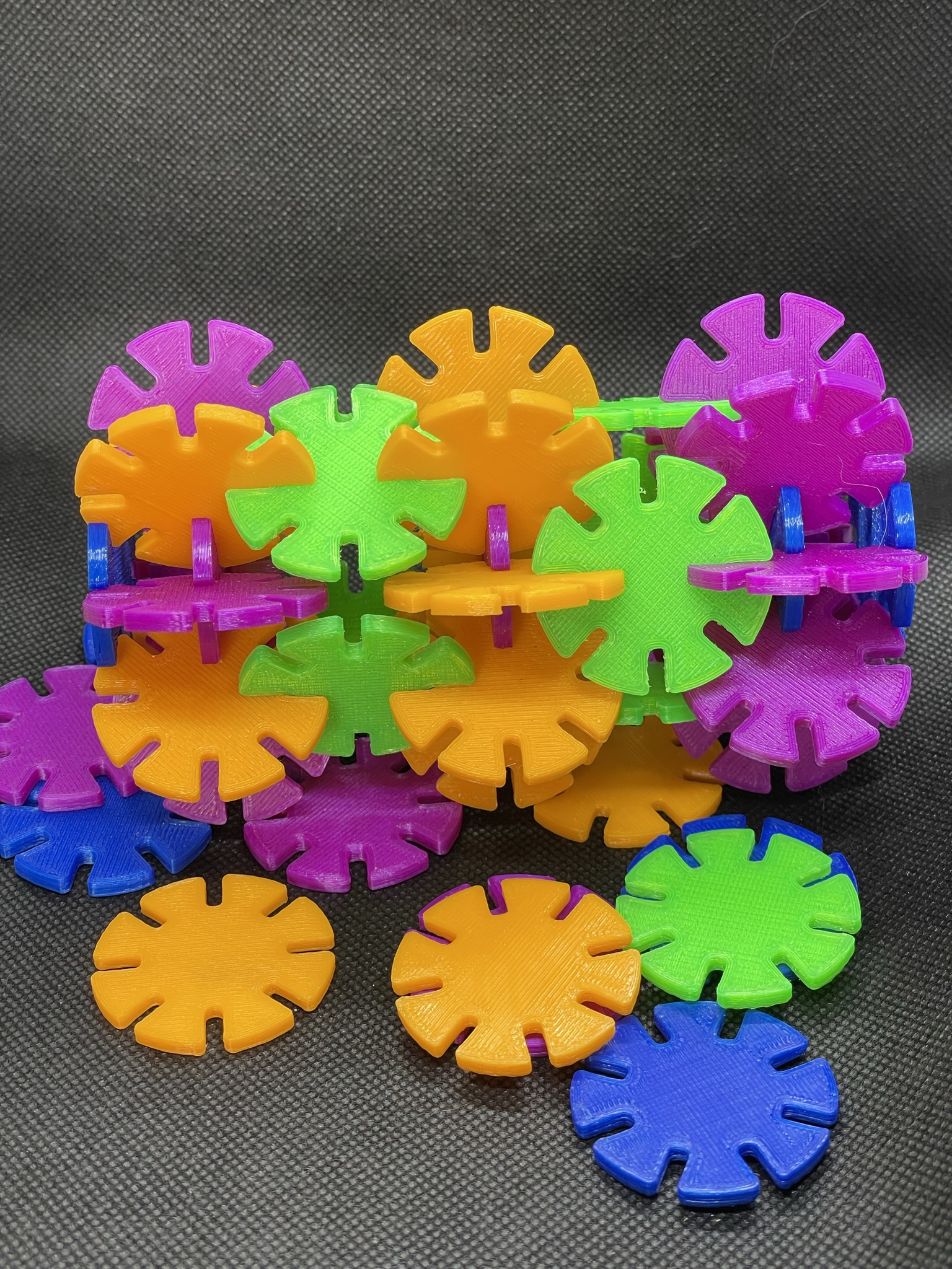 Children's construction kit / Poker chip by mrmila | Download free STL ...