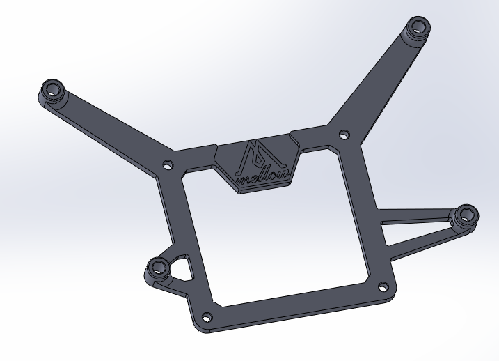 Mellow FLY Gemini V1/V1.1/V2/V3 Mount for VORON0 0.1 0.2 by Psych0h3ad ...