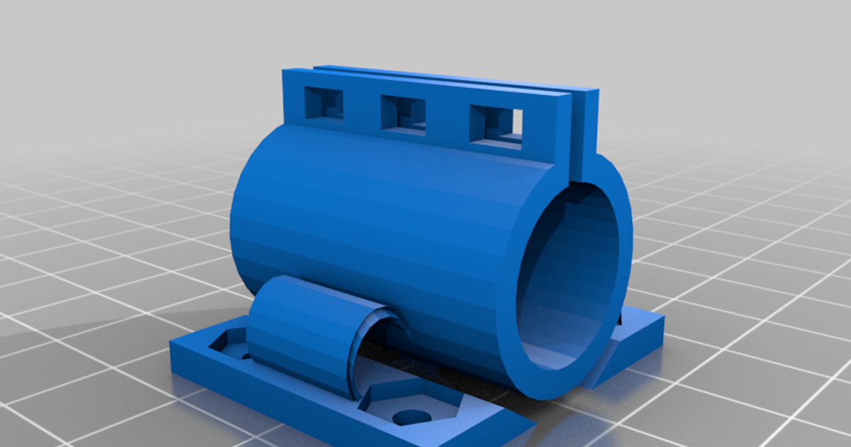 Remix of LM8UU bearing mount by Peter Broeders | Download free STL ...