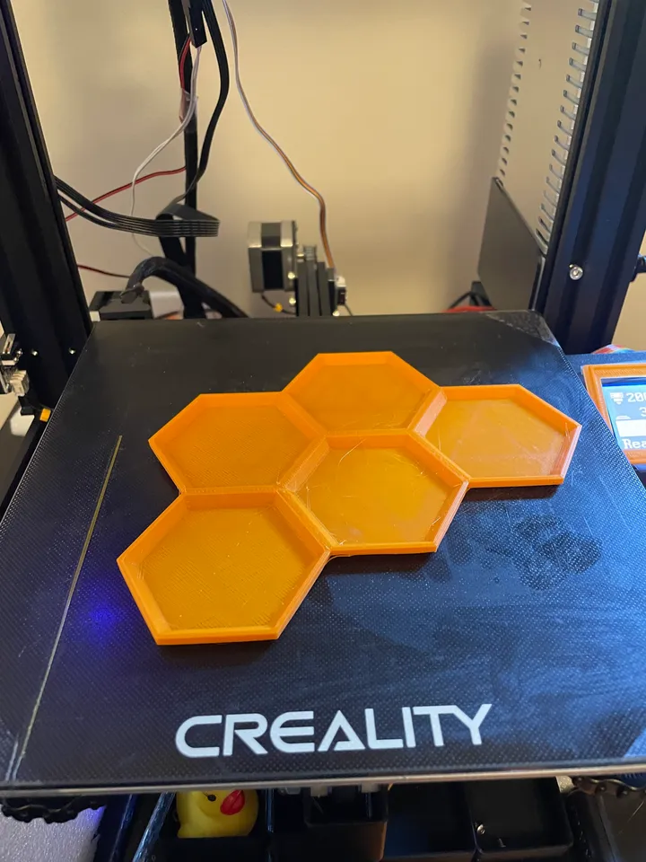 Honeycomb Project Tray by Orangemn6 | Download free STL model ...