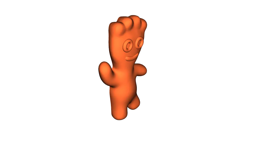 Giant sour patch kid by Drake Chappell | Download free STL model ...