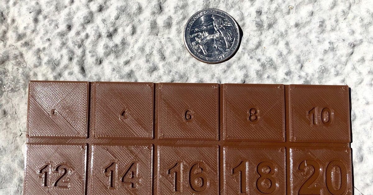 Test for text size in object by Elsa | Download free STL model ...