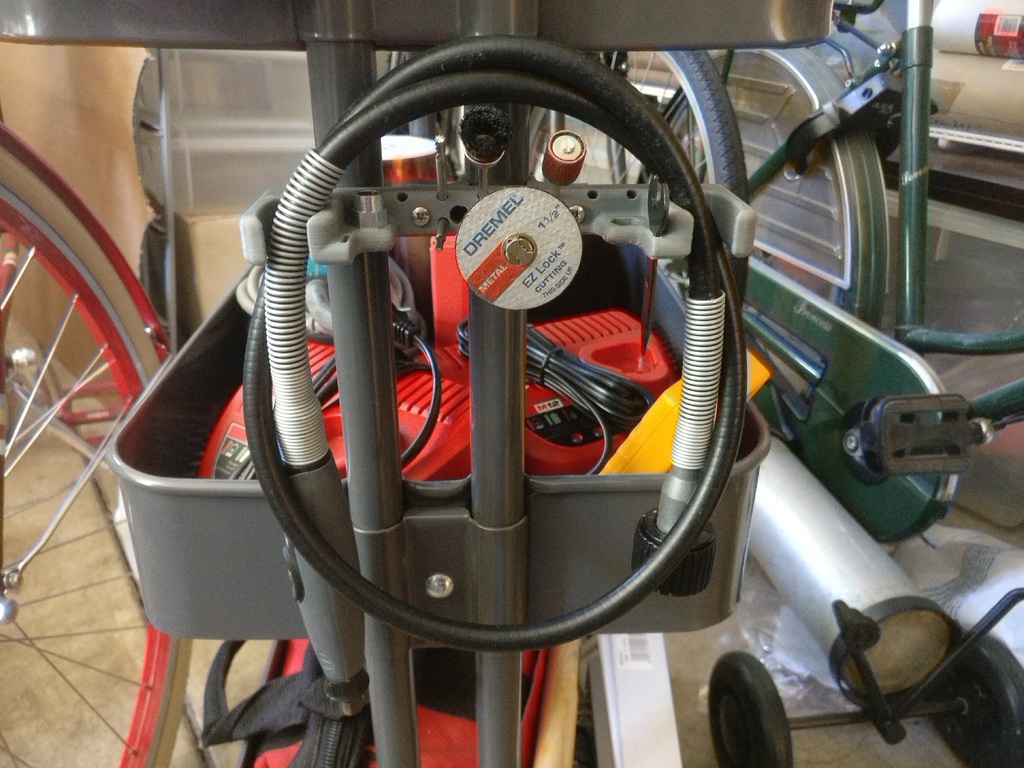 Dremel Flex Shaft Storage Rack (pegboard compatible) with extra tool ...