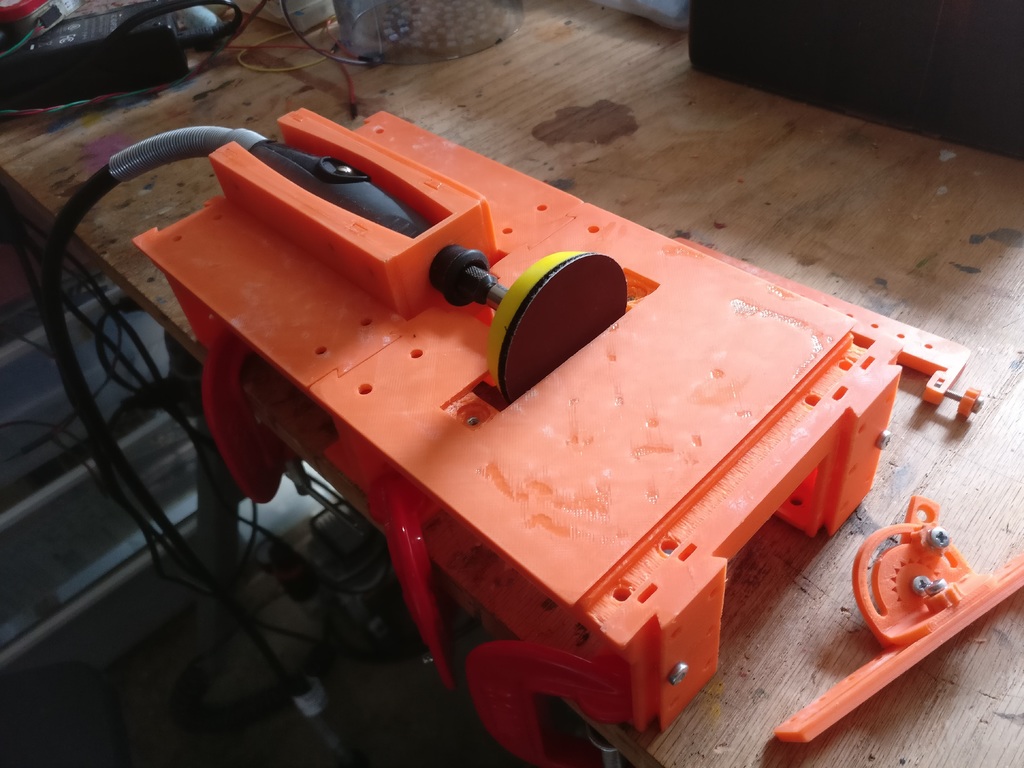 Transformable Dremel table saw / disc sander / shaper by Albert Barber ...