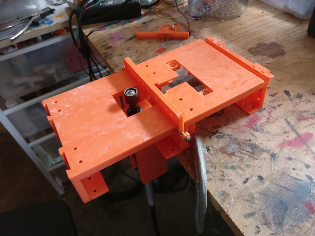 Transformable Dremel table saw / disc sander / shaper by Albert Barber ...