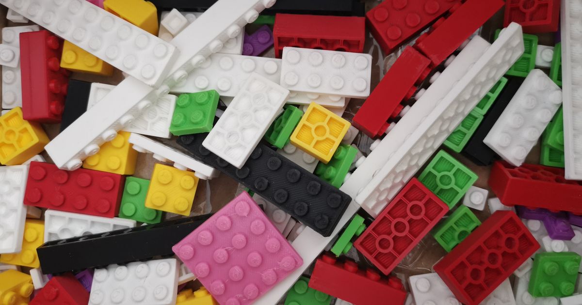 LEGO Compatible parts [v1] (120+ parts) by Snity | Download free STL ...