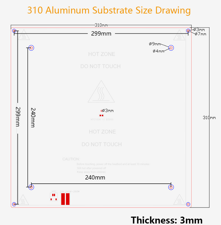 Voron 1.5 Bed Carriage arms redimensionable, 3D model in Freecad by ...